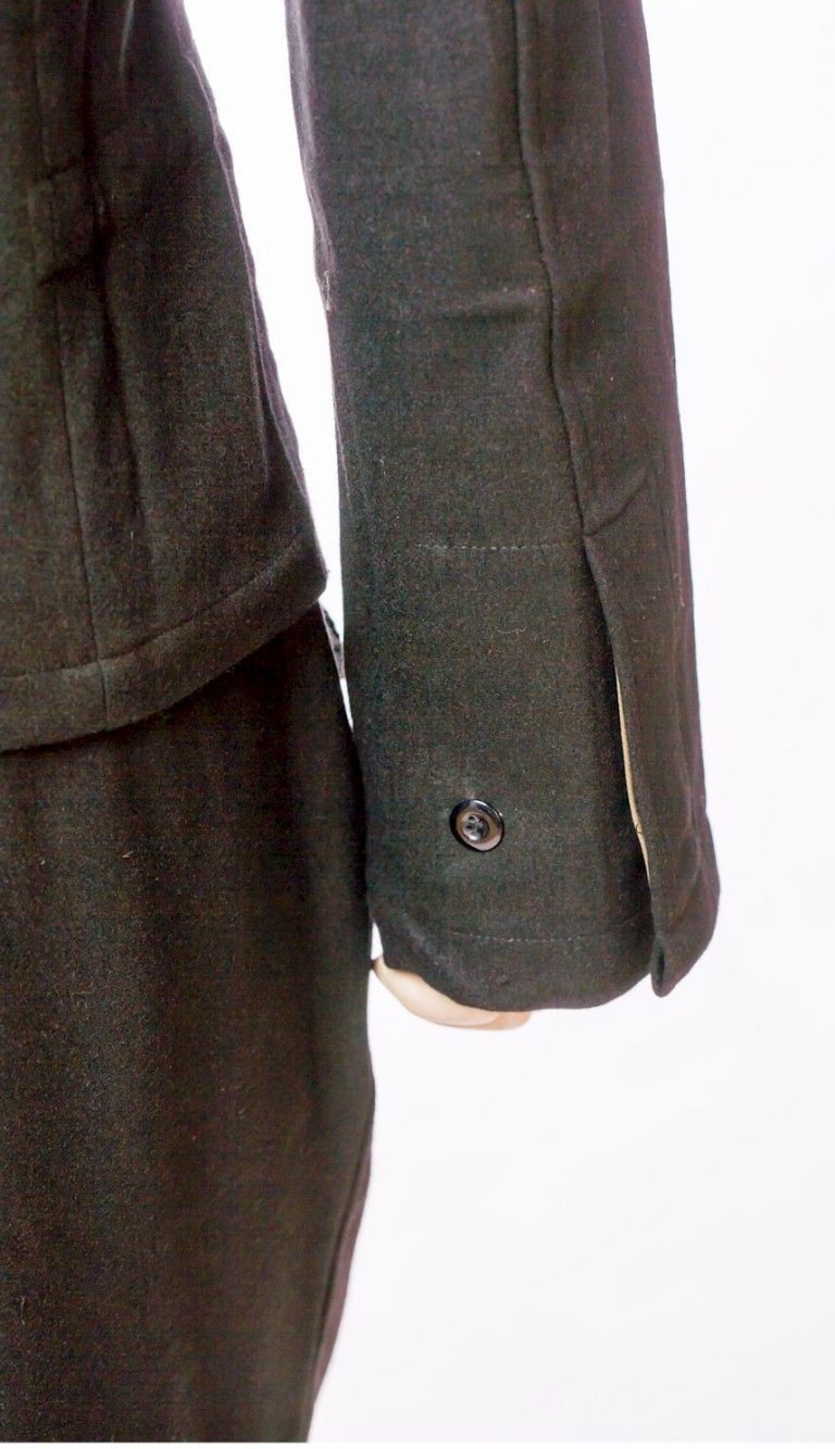 GERMAN SS PANZER SET: BLACK WRAPPER JACKET AND TROUSERS - WARSTUFF.COM