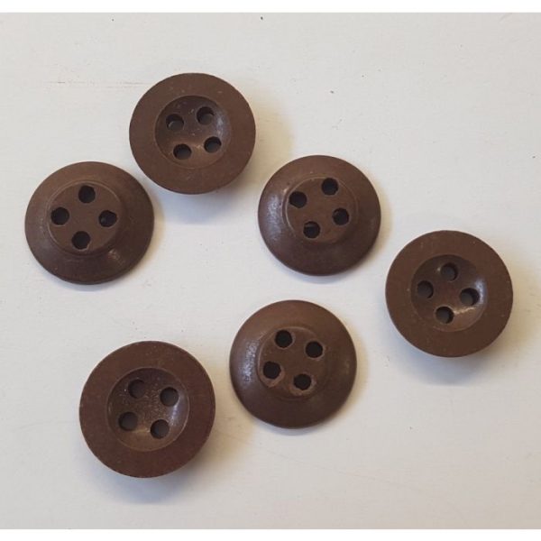 WW2 BRITISH / CANADIAN ARMY BD BATTLE DRESS BUTTONS BROWN ORIGINAL ...