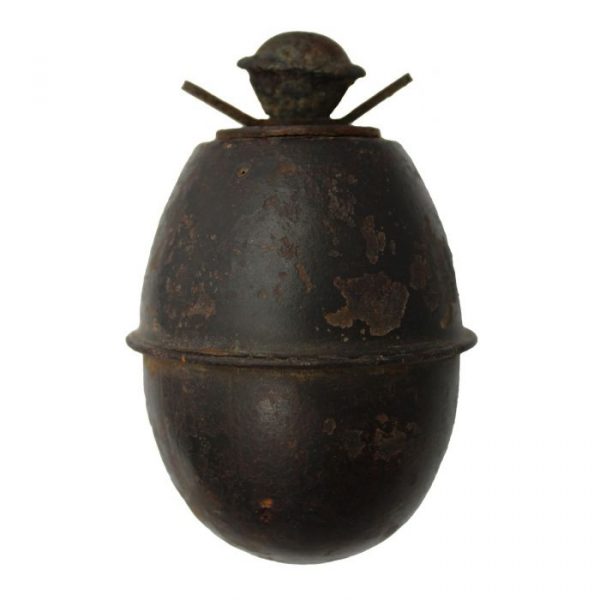 GERMAN WWII MODEL 39 EGG HAND GRENADE EIRHANDGRANATE 1942 MAKER FZL ...