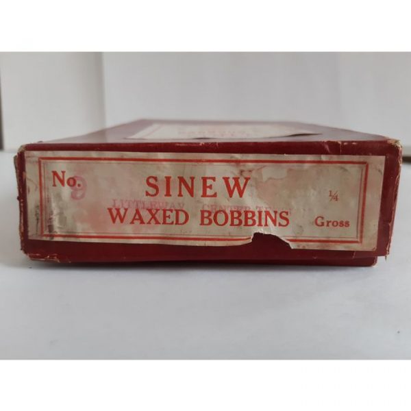 VINTAGE BARBAROU'S HEAVY DUTY 6 CORD WAXED THREAD WITH SINEW FLAX WAXED ...