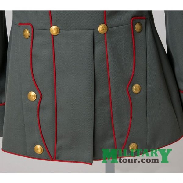 GERMAN WWI M15 FIELD GRAY ROYAL PRUSSIAN UHLAN REGIMENT TUNIC ...
