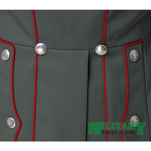 GERMAN WWI M15 FIELD GRAY ROYAL SAXON 2nd UHLAN REGIMENT TUNIC ...