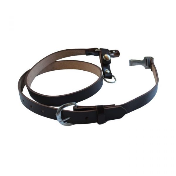 WWII GERMAN SA / SS POLITICAL BROWN CROSS STRAP - WARSTUFF.COM