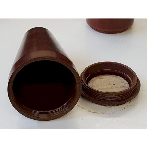 GERMAN WWII ORIGINAL 88 FLAK ARTILLERY BAKELITE FUSE CONTAINER MARKED ...