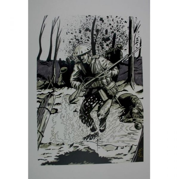 WW1 BATTLE POSTER - WARSTUFF.COM