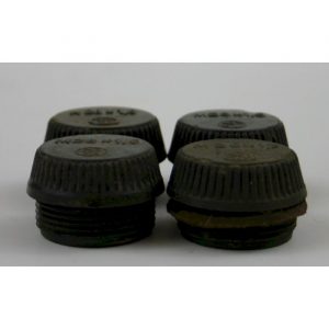 GERMAN WW2 50 MM & 80 MM MORTAR BAKELITE CAPS Lot of 4 - WARSTUFF.COM