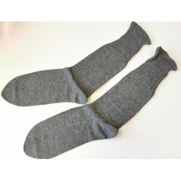 GERMAN WW2 ORIGINAL FIELD GREY SOCKS (SOCKEN) - WARSTUFF.COM