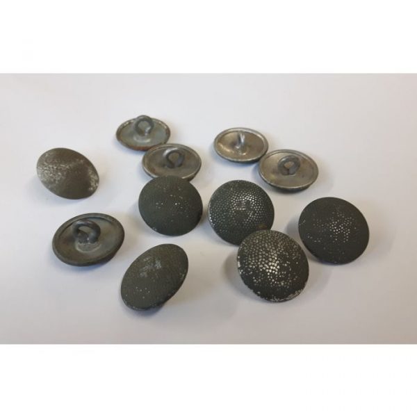 GERMAN WWII PEBBLED 19MM TUNIC BUTTONS ORIGINAL - WARSTUFF.COM