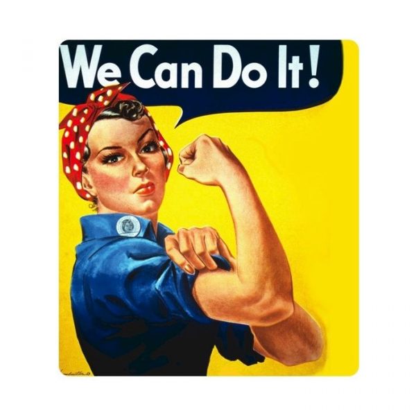 ROSIE THE RIVETER RED BANDANNA WITH WHITE POLKA DOTS - WARSTUFF.COM