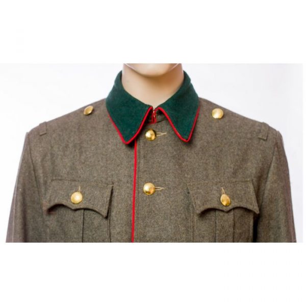 GERMAN WW2 ARMY GENERAL M36 TUNIC FIELD GREY WOOL - WARSTUFF.COM