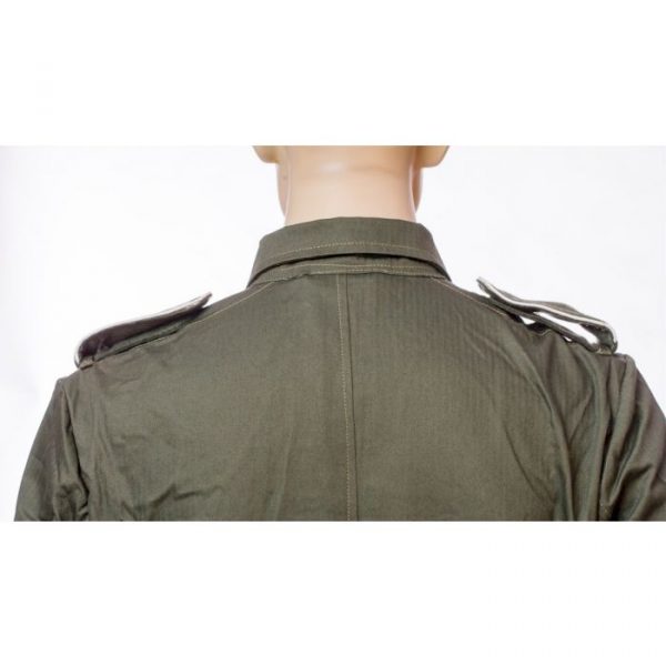 GERMAN WWII REED GREEN HBT M40 FIELD TUNIC - WARSTUFF.COM