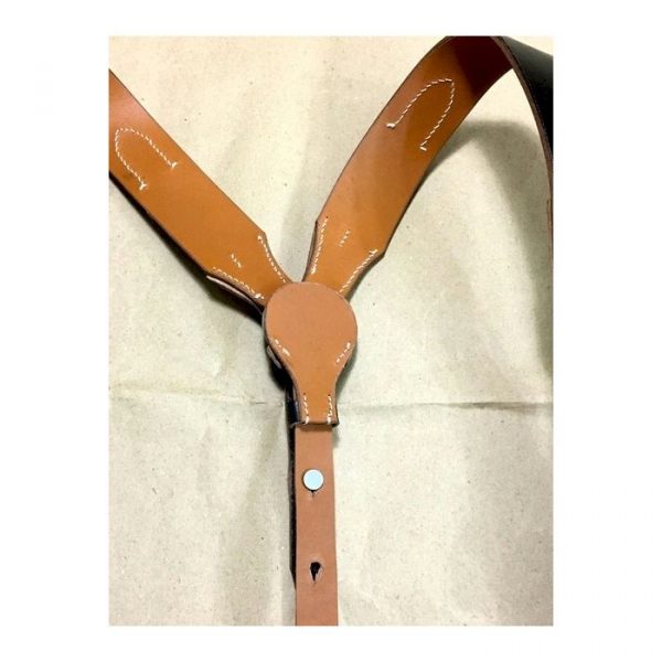 GERMAN WW2 COMBAT LEATHER Y-STRAP - WARSTUFF.COM