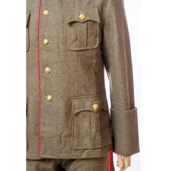 GERMAN WW2 ARMY GENERAL M36 TUNIC FIELD GREY WOOL - WARSTUFF.COM