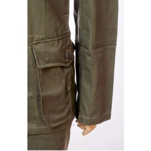 GERMAN WWII REED GREEN HBT M40 FIELD TUNIC - WARSTUFF.COM