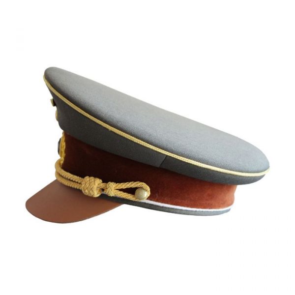 GERMAN ADOLF HITLER VISOR CAP - FIELD GREY - WARSTUFF.COM