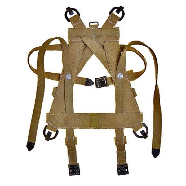 GERMAN WW2 TROPICAL "A" FRAME ASSAULT PACK WITH WEBBING STRAPS ...