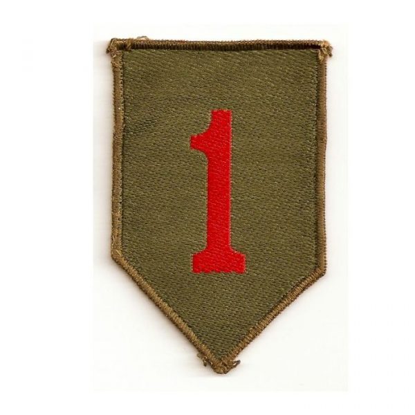 ORIGINAL GERMAN MADE 1ST INFANTRY DIVISION PATCH - WARSTUFF.COM