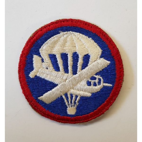 US WW2 AIRBORNE OFFICER'S COMBINED GLIDER PARACHUTE CAP BADGE ...