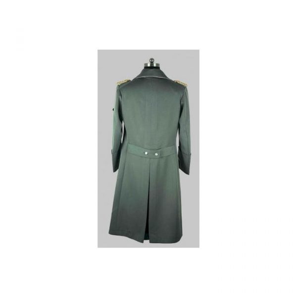 WAFFEN SS GENERAL'S FIELD GRAY GABARDINE COAT - WARSTUFF.COM