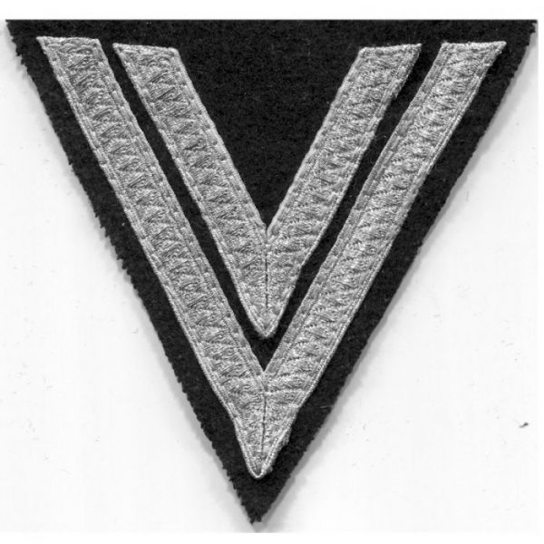 GERMAN WAFFEN SS ROTTENFUHRER RANK CHEVRON - WARSTUFF.COM