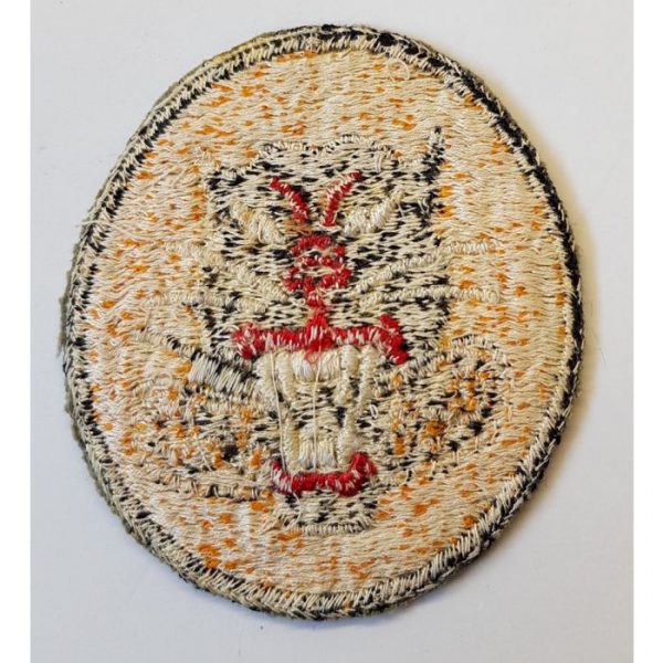 US WW2 TANK DESTROYER PATCH 8 WHEEL CUT EDGE ORIGINAL - WARSTUFF.COM