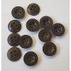 WW2 BRITISH / CANADIAN ARMY BD BATTLE DRESS BUTTONS GREEN ORIGINAL ...