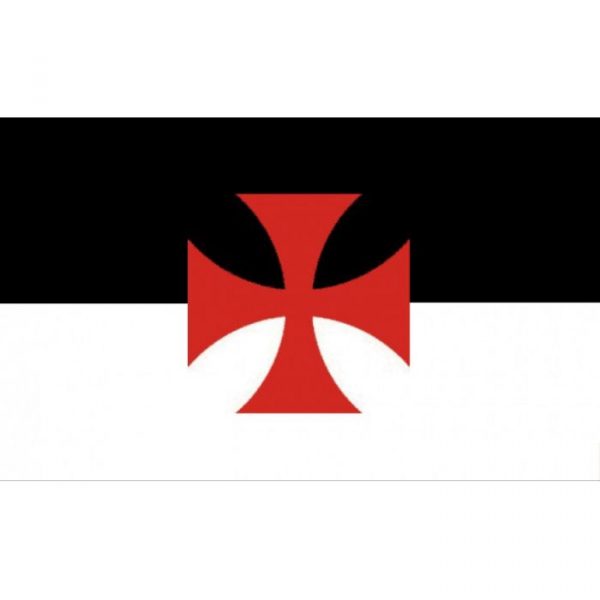 CRUSADERS KNIGHTS TEMPLAR FLAG - WARSTUFF.COM