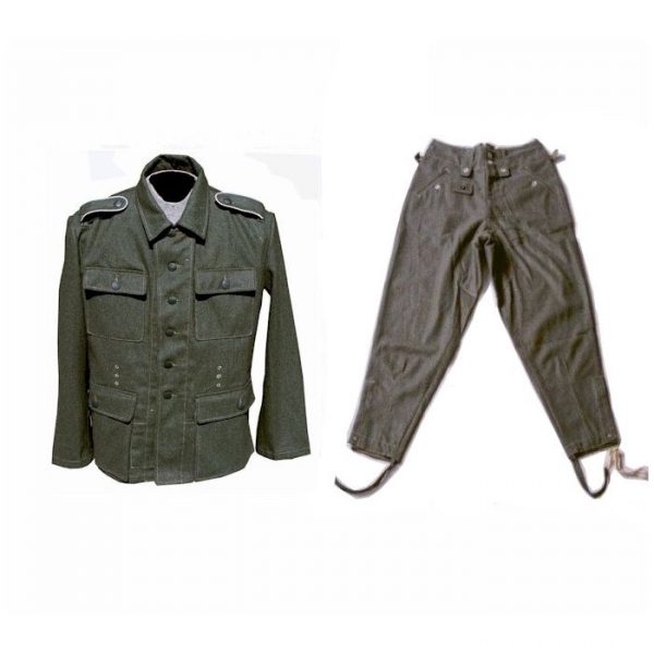 GERMAN M43 WOOL TUNIC AND PANTS - WARSTUFF.COM