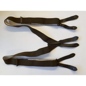 GERMAN WWII TYPE UNIFORM PANT SUSPENDERS - WARSTUFF.COM