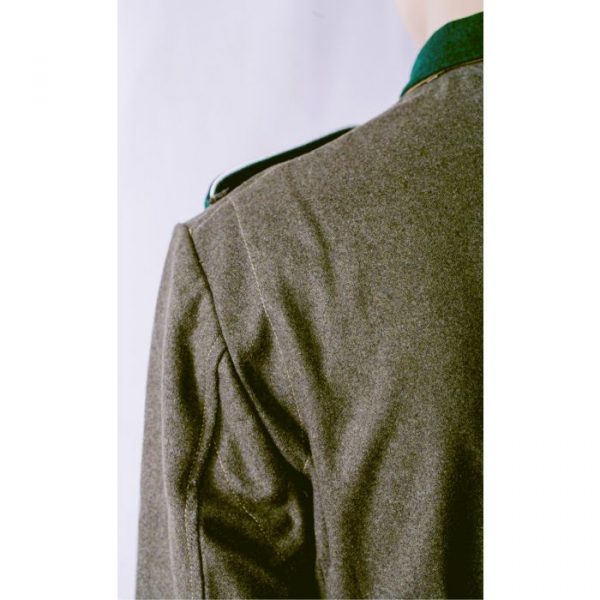 M36 TUNIC WWII GERMAN FIELD GREEN WOOL TUNIC - WARSTUFF.COM
