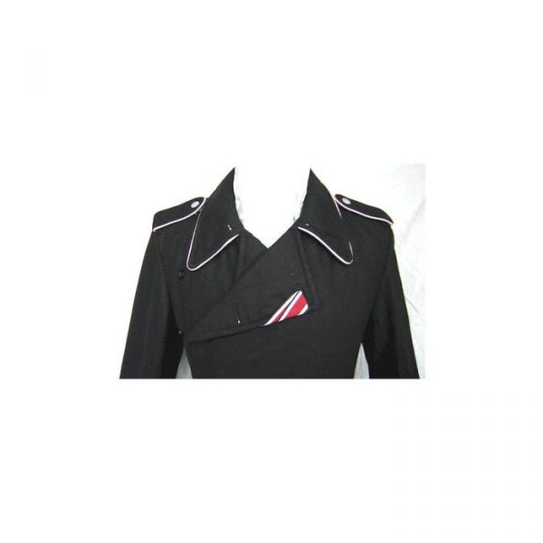 GERMAN SS PANZER SET: BLACK WRAPPER JACKET AND TROUSERS - WARSTUFF.COM