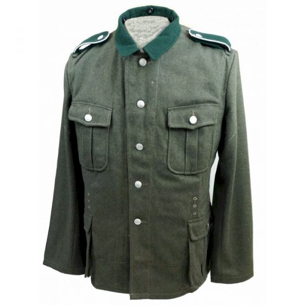 GERMAN M36 WOOL SERVICE TUNIC AND M37 FIELD GREEN WOOL GERMAN PANTS ...
