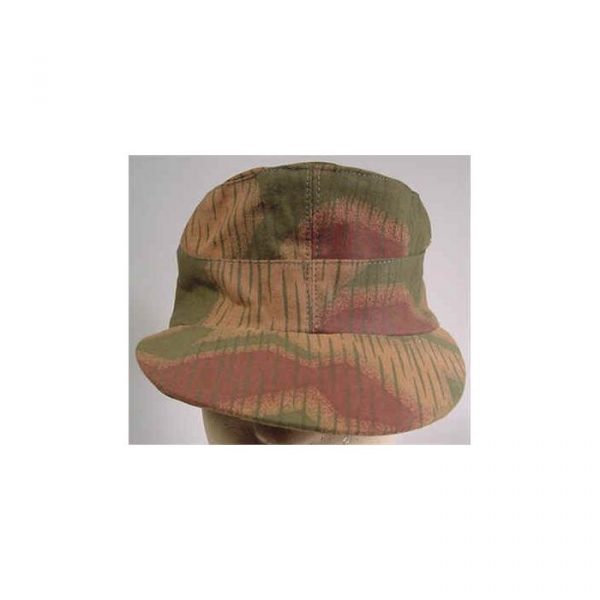GERMAN M43 CAP TAN-WATER PATTERN CAMOUFLAGE - WARSTUFF.COM