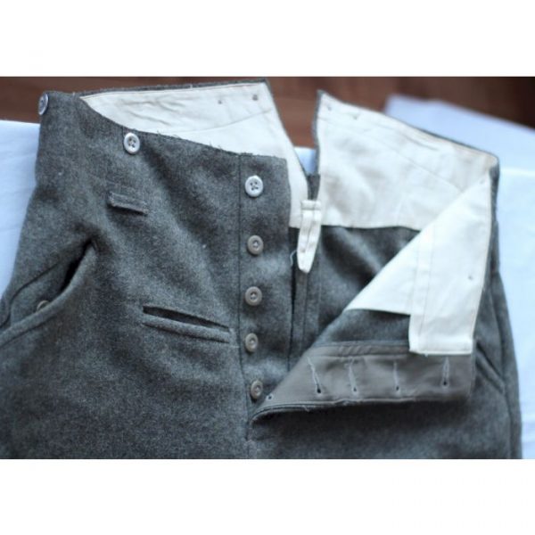 GERMAN WW1 MODEL M15 / M40 WOOL FIELD TROUSER - WARSTUFF.COM