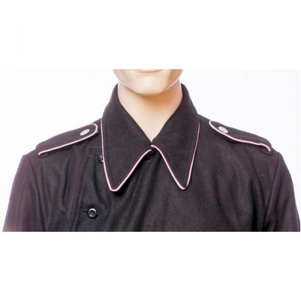 GERMAN WW2 PANZER WRAP - BLACK WOOL PANZER WRAPPER TUNIC JACKET ...
