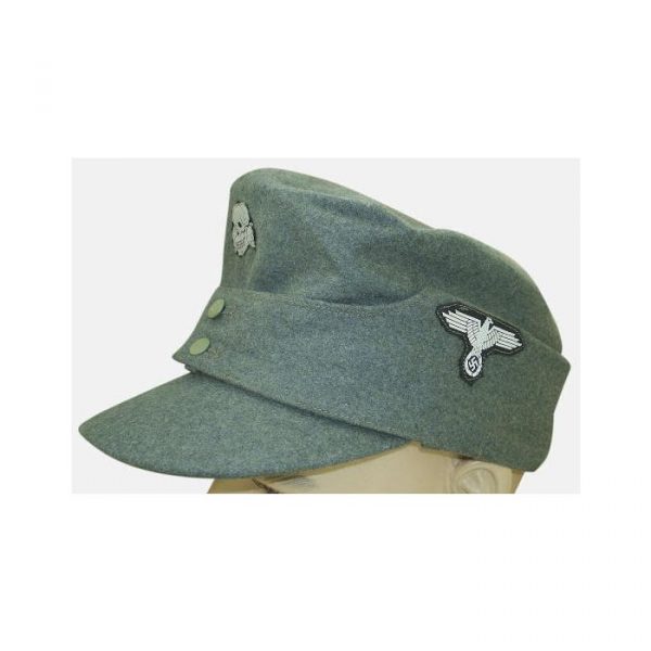 GERMAN WAFFEN SS M43 CAP - Field Grey - WARSTUFF.COM