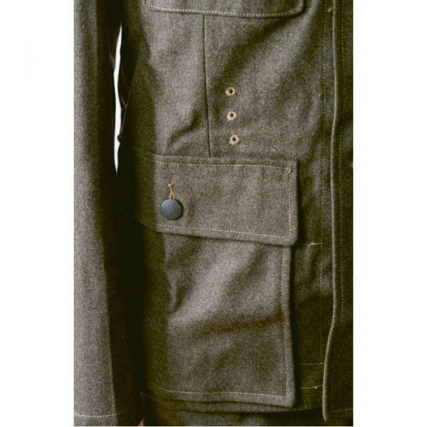 GERMAN M43 TUNIC: M1943 LATE WORLD WAR TWO WOOL JACKET - WARSTUFF.COM