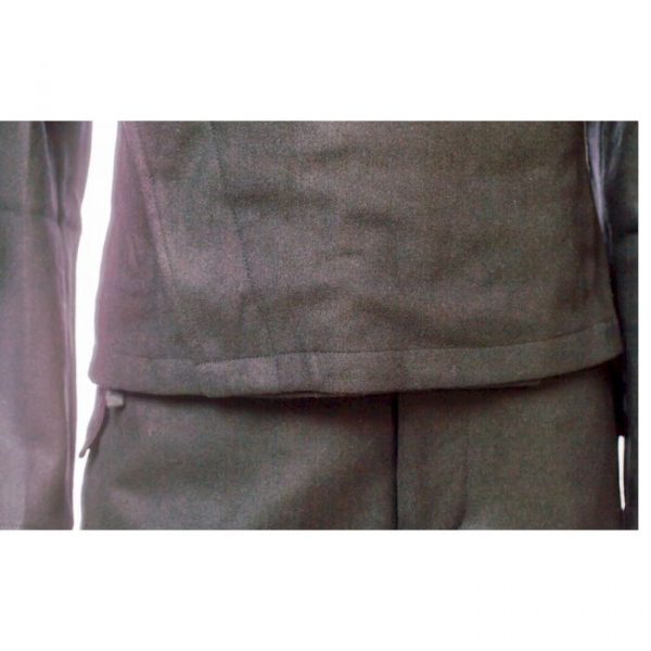 GERMAN WW2 PANZER WRAP - BLACK WOOL PANZER WRAPPER TUNIC JACKET ...