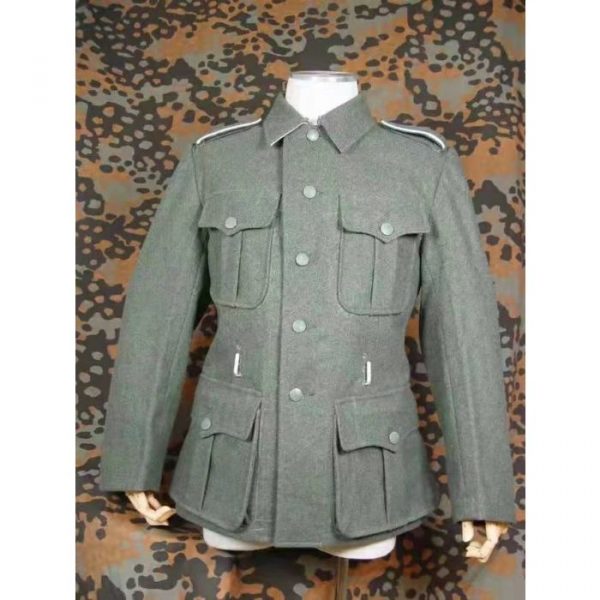 GERMAN M40 WOOL SERVICE TUNIC AND M37 FIELD GREEN WOOL PANTS - WARSTUFF.COM