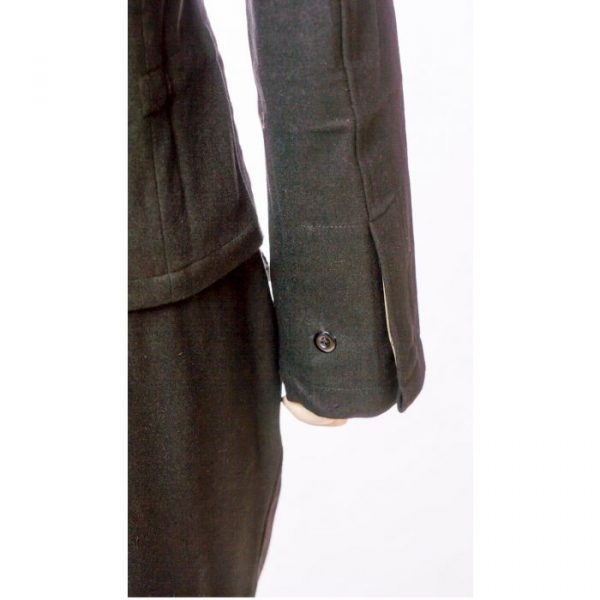 GERMAN WW2 PANZER WRAP - BLACK WOOL PANZER WRAPPER TUNIC JACKET ...