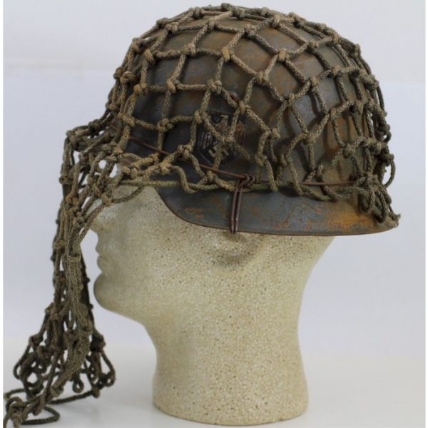 GERMAN ROPE HELMET NET AND SNIPER VEIL - WARSTUFF.COM