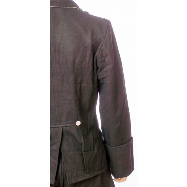 GERMAN M32 TUNIC: ALLGEMEINE SS BLACK WOOL JACKETS - WARSTUFF.COM