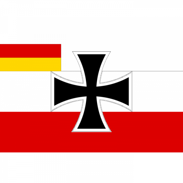 GERMAN MARINE JACK 1921-1933 FLAG Poly (3 x 5) - WARSTUFF.COM