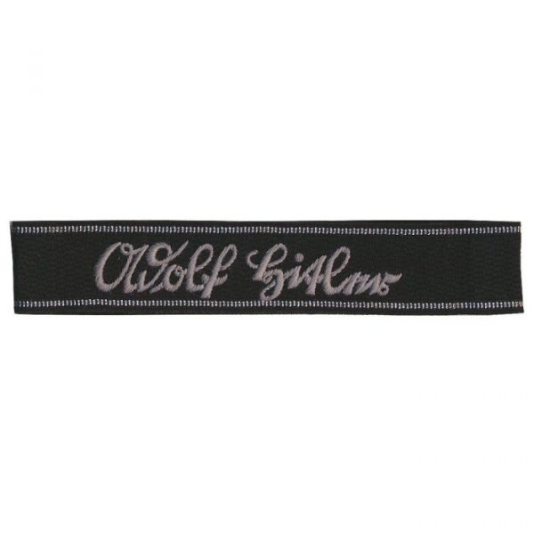 GERMAN SS ADOLF HITLER CUFF TITLE RZM - WARSTUFF.COM