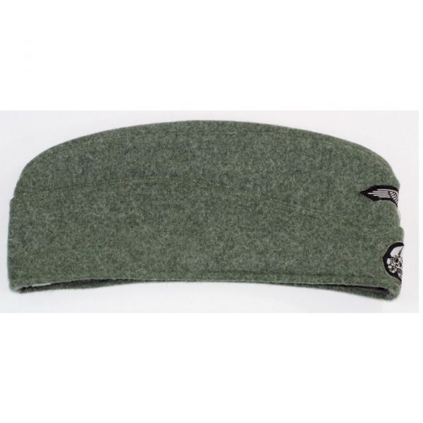 M40 SS EM OVERSEAS SIDE CAP WITH BEVO SS SKULL AND EAGLE - WARSTUFF.COM