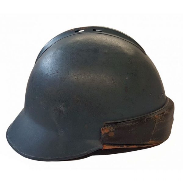 FRENCH WW2 MODEL 1945 JEANNE D'ARC COMBAT HELMET AIRFORCE - WARSTUFF.COM