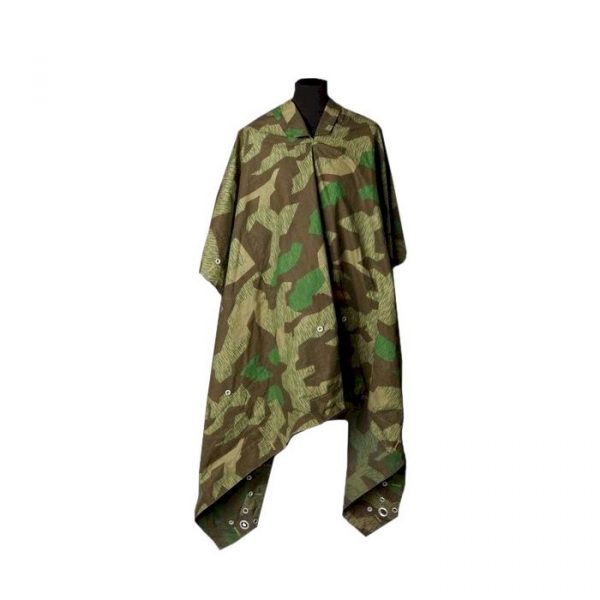 GERMAN WWII WEHRMACHT M31 SPLINTER PATTERN SHELTER QUARTER ZELTBAHN ...