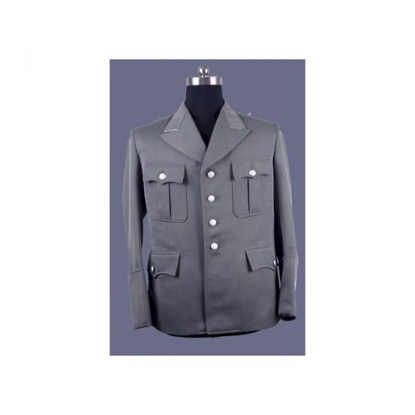 GERMAN SS FIELD GREY OFFICERS SERVICE JACKET - WARSTUFF.COM