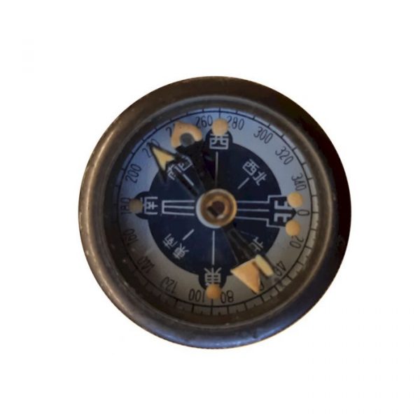 JAPANESE WWII NAVIGATOR WRIST COMPASS WITH RADIUM DIAL - WARSTUFF.COM