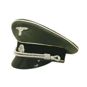 GERMAN WAFFEN SS INFANTRY OFFICERS VISOR CAP - WARSTUFF.COM